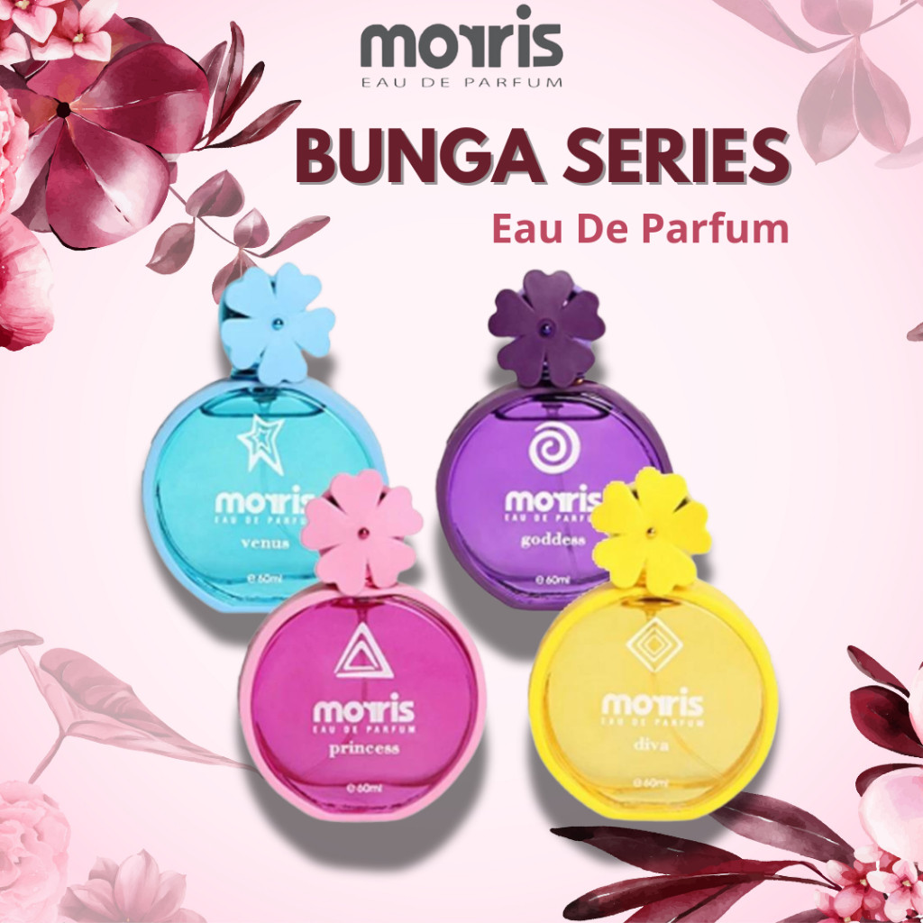 Jual MORRIS Eau De Parfum Bunga Netto 60 Ml Series | Shopee Indonesia