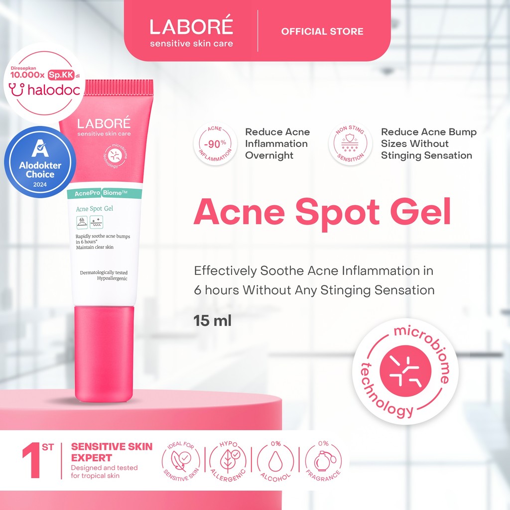 Jual Labore AcnePro Biome Acne Spot Gel 15ml - Perawatan Wajah untuk ...
