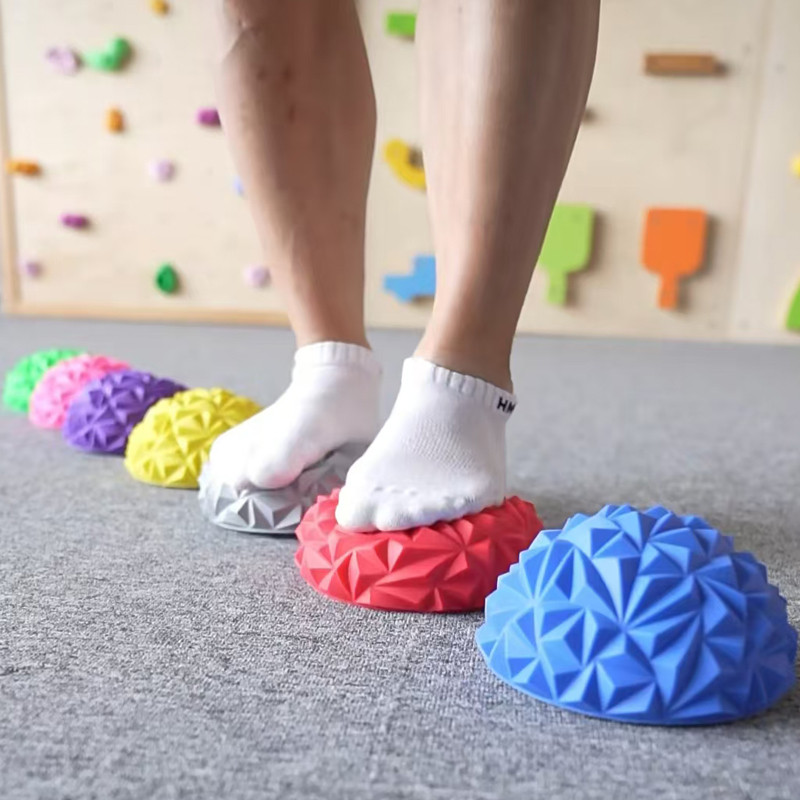 Jual Stepping Stones For Kids Balance Training Half Sphere Yoga Balls ...