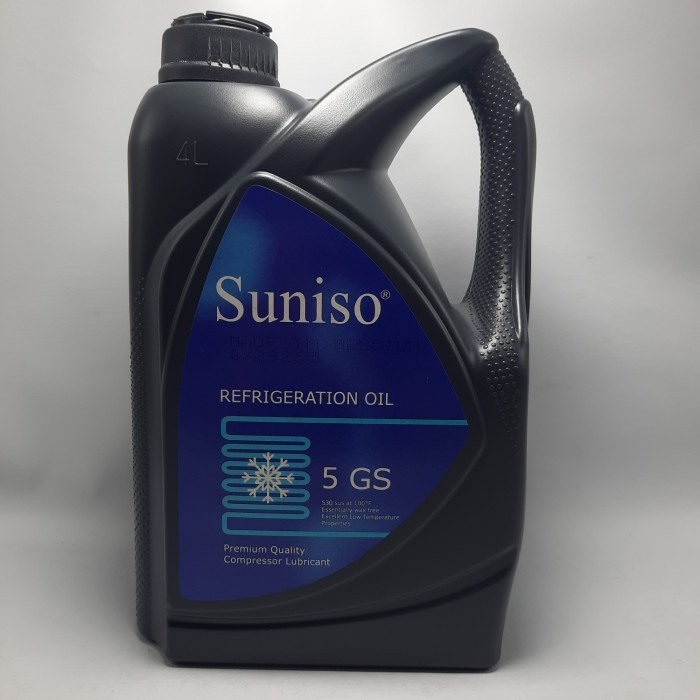 Jual TFE OLI SUNISO 5GS ( 4 LITER ) REFRIGERATION COMPRESSOR OIL/OLI ...