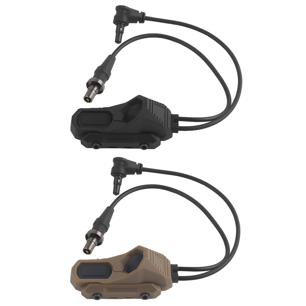 Jual Dual Remote Flashlight Pressure Switch SF Plug + Crane Laser ...