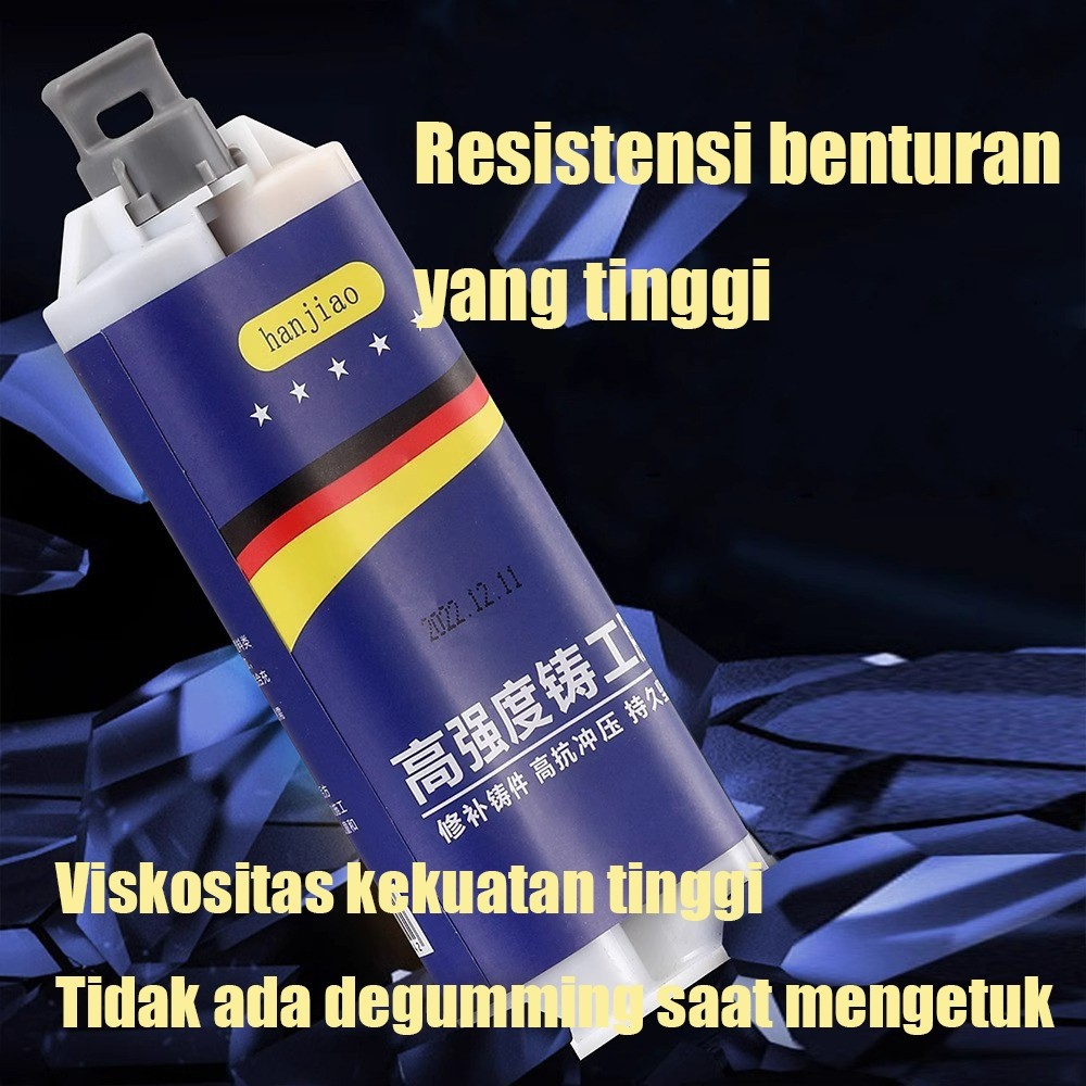 Jual Perekat Tahan Panas Super AB 100ml (Perekat Kaca Plastik Karet ...