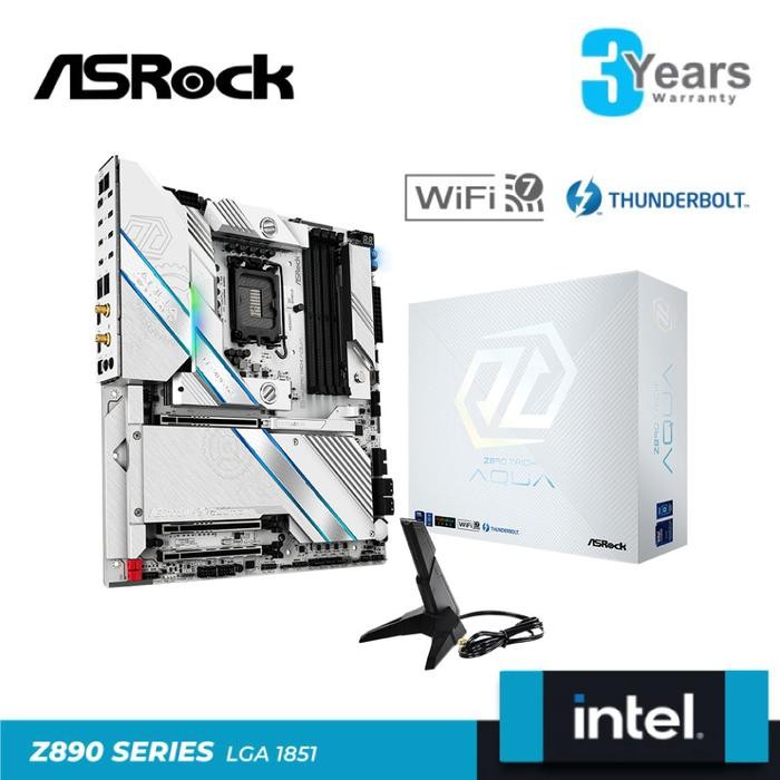Jual ASROCK Z890 TAICHI AQUA | Motherboard Intel Z890 LGA 1851 DDR5 ...