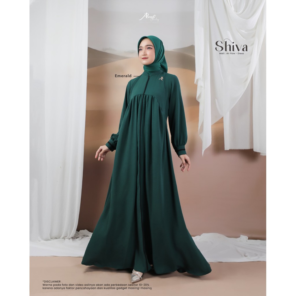 Jual ( NEW LAUNCHING ) SHIVA DRESS - Dress Daily Bahan Air Flow ...