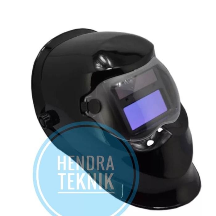 Jual TOPENG LAS OTOMATIS HITAM FULL KEDOK LAS OTOMATIS GELAP HELM LAS ...