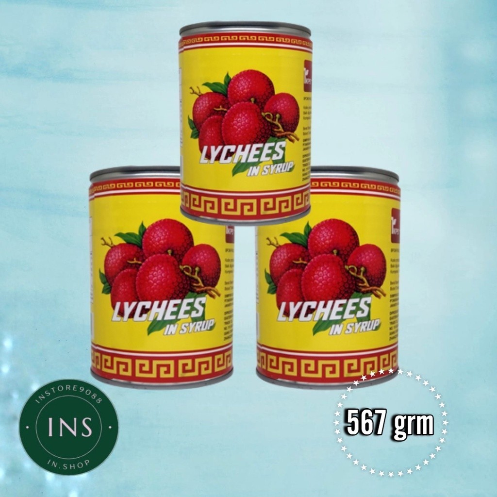 Jual Lychees In Syrup "IKPS" Leci Kaleng Lychees In Can 567grm | Shopee ...