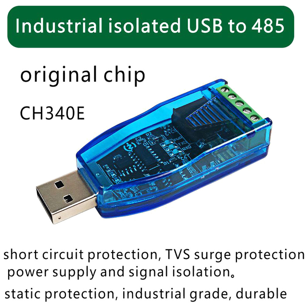 Jual TVS ESD Protection CH340E Standard RS-485 Connector Converter Board Isolated Industrial USB ...