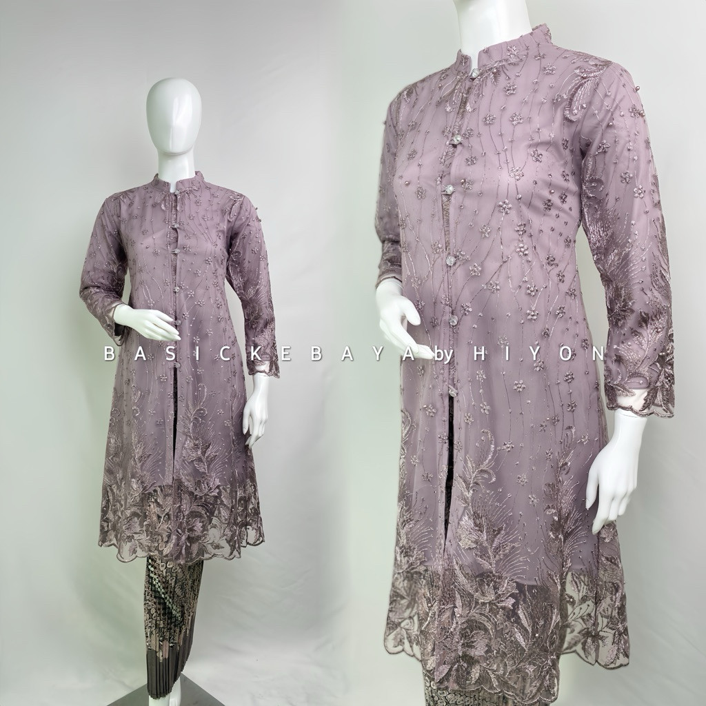 Jual Set Kebaya Modern Brokat Series Wisuda Lamaran Tunangan Kondangan ...