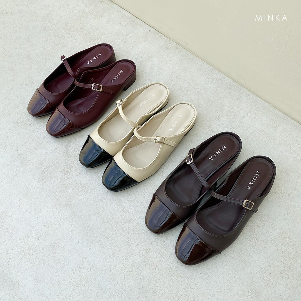 Jual MINKA - LANA Mary Jane Flats | Shopee Indonesia