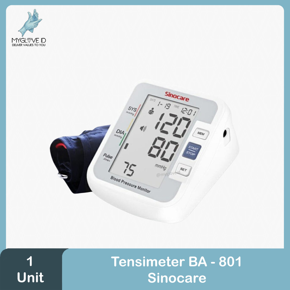 Jual Tensimeter Digital / Cek Tensi Tekanan Darah Digital BA 801 ...