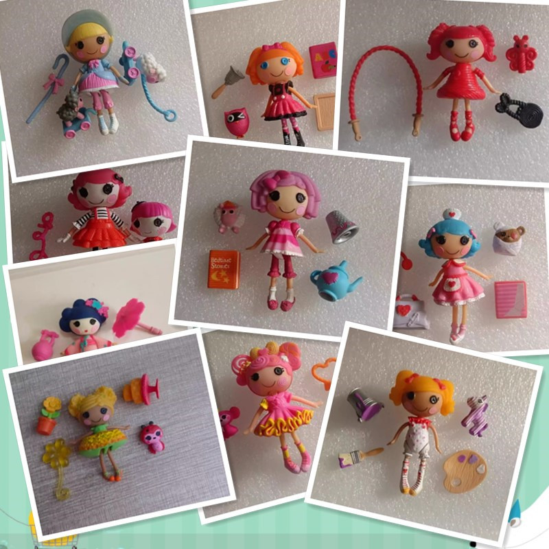 Jual matched 3 Inch Lalaloopsy Dolls Mini Dolls for Girl's Toy Play ...