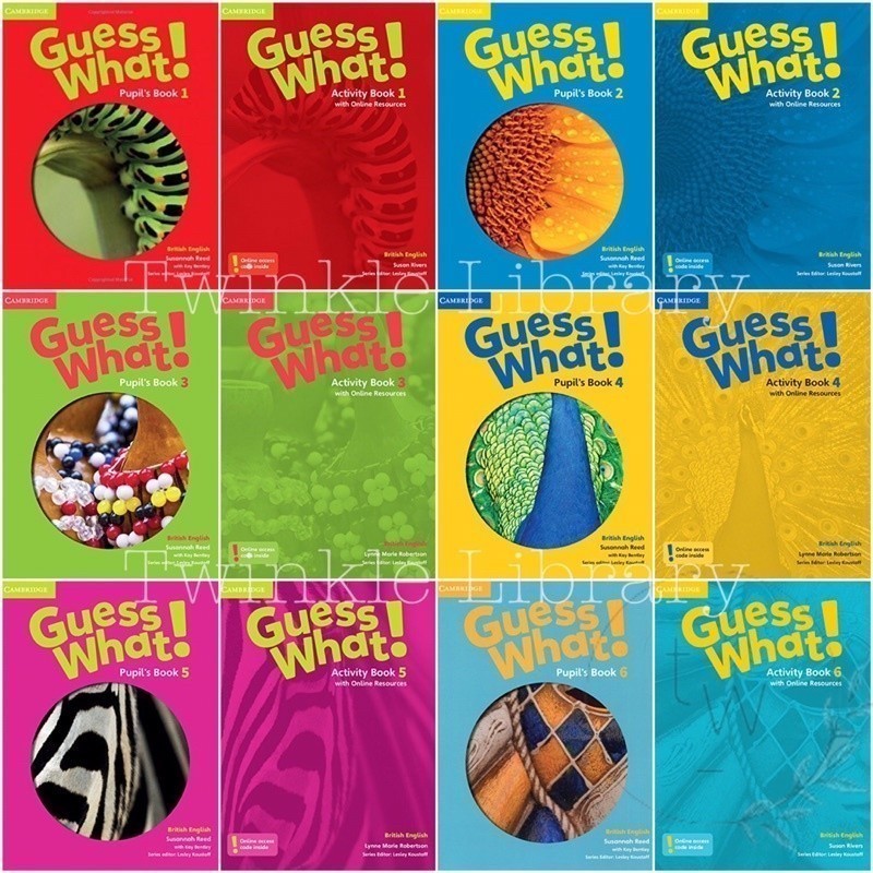Jual BUKU FISIK Guess What! 1 2 3 4 5 6 Pupil’s Book / Activity Book ...