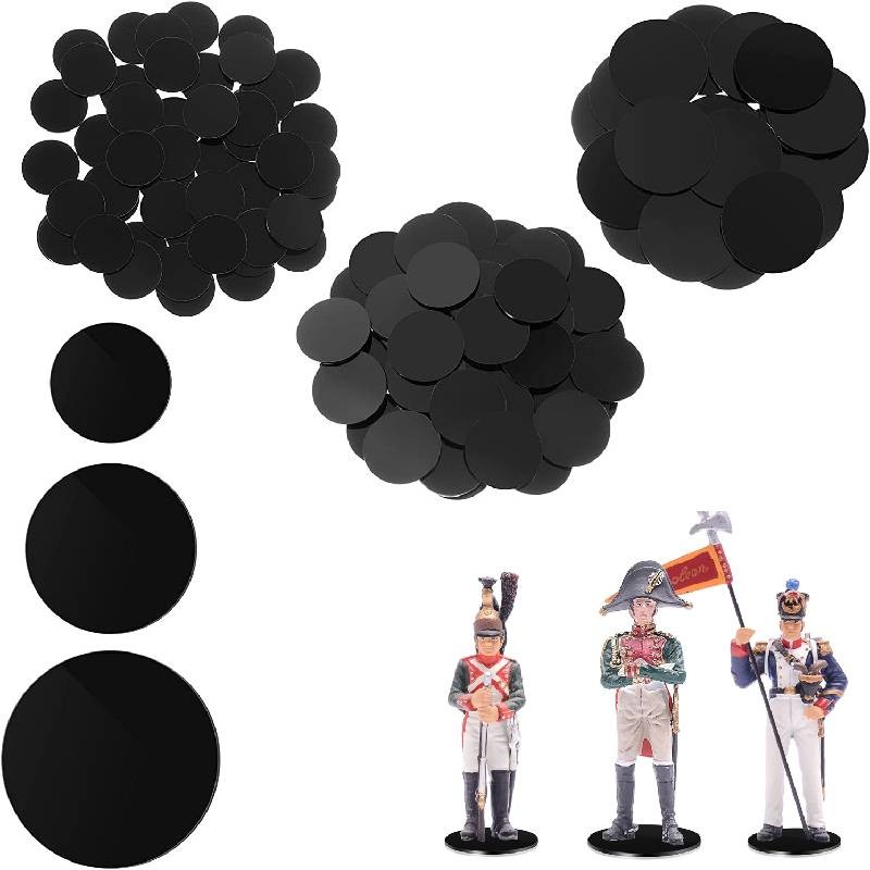 Jual 10pcs 25/30/40mm Acrylic Miniature Bases Round Model Bases ...