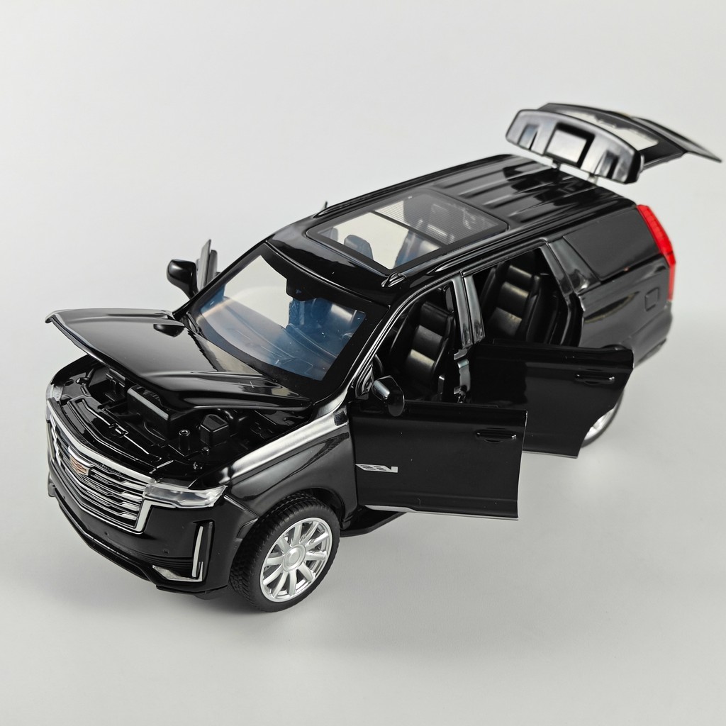 Jual Diecast 1:32 Cadillac Escalade SUV Alloy Model Sound And Light ...