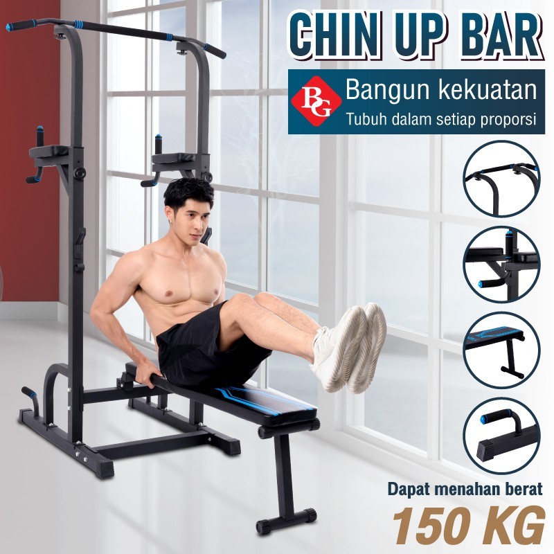 Jual Better Sport Pull Up & Push Up Bar Station Chin Up Multifungsi ...