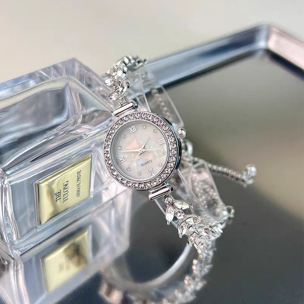 Jual Jam Tangan Wanita Tali Rantai Serut Simple Elegant Jam Gelang ...