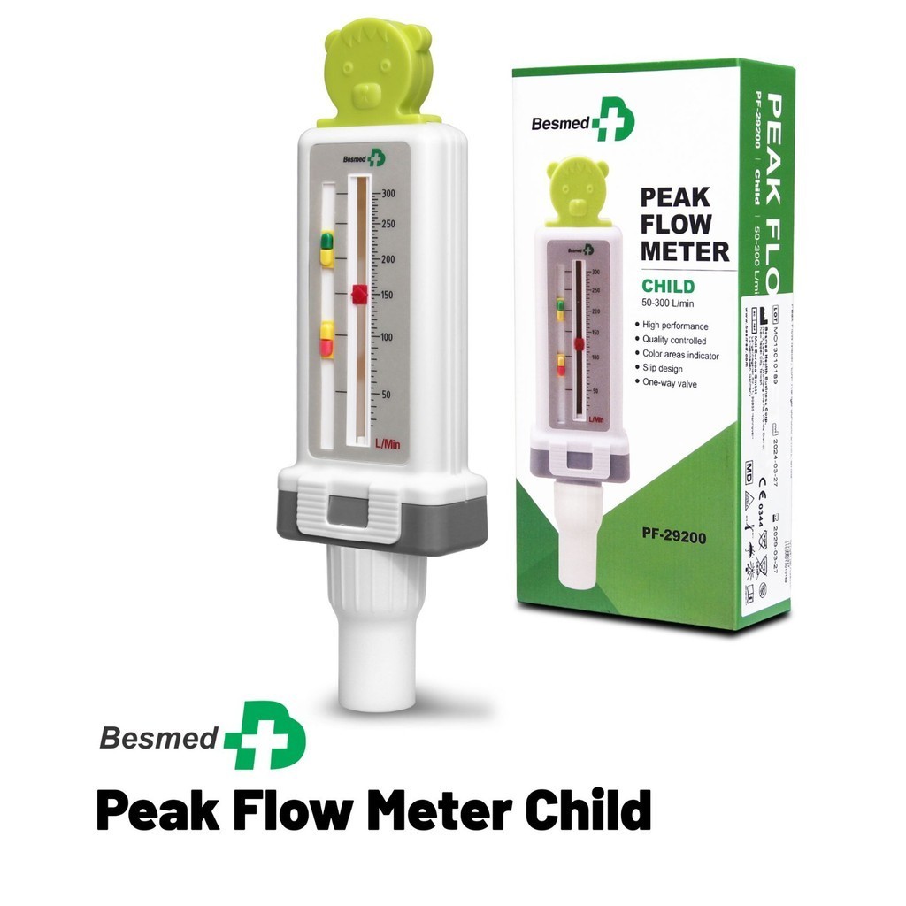 Jual BESMED Peak Flow Meter Child 50-300 L/min - Anak MR | Shopee Indonesia