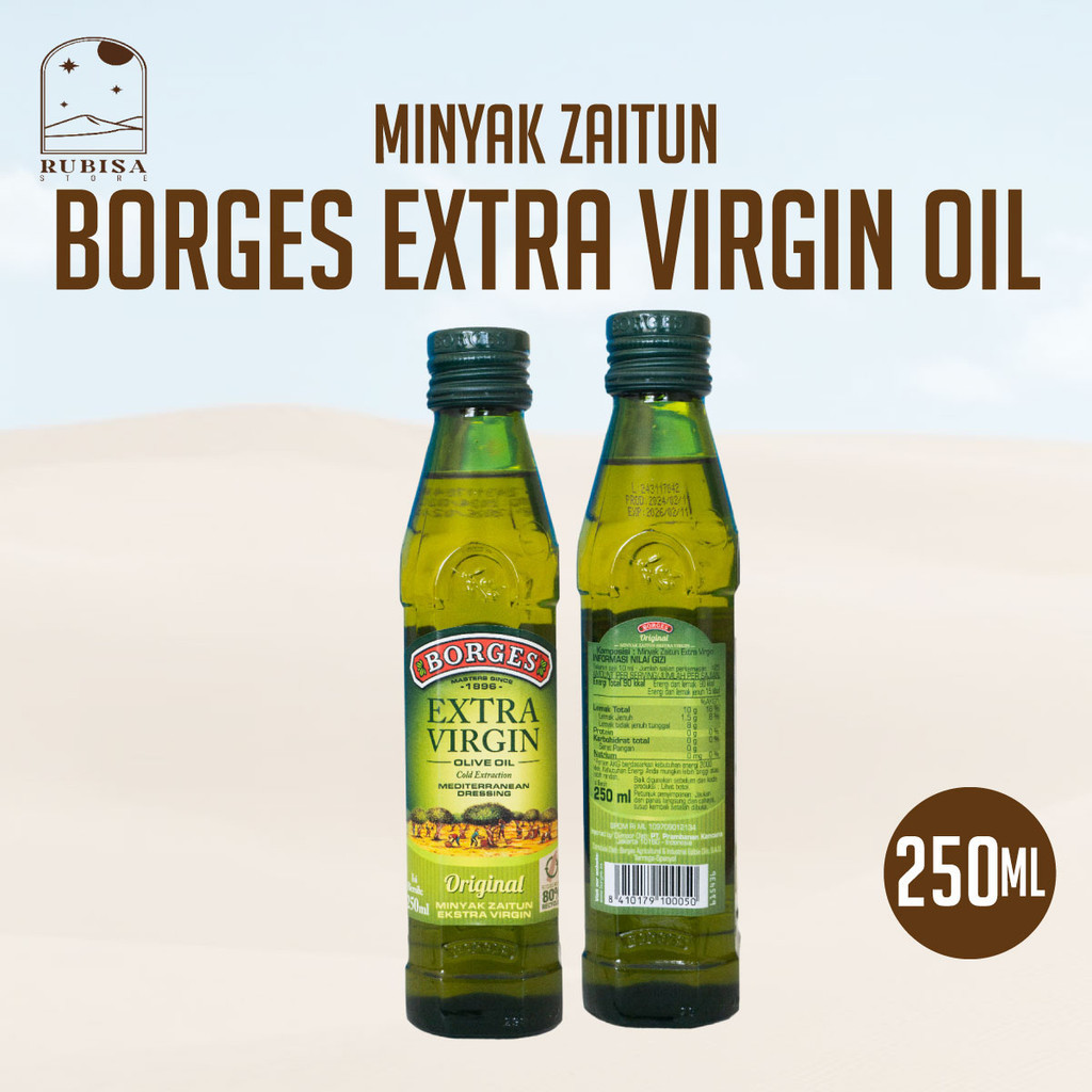 Jual Borges Extra Virgin Olive oil - 250 ml | Shopee Indonesia