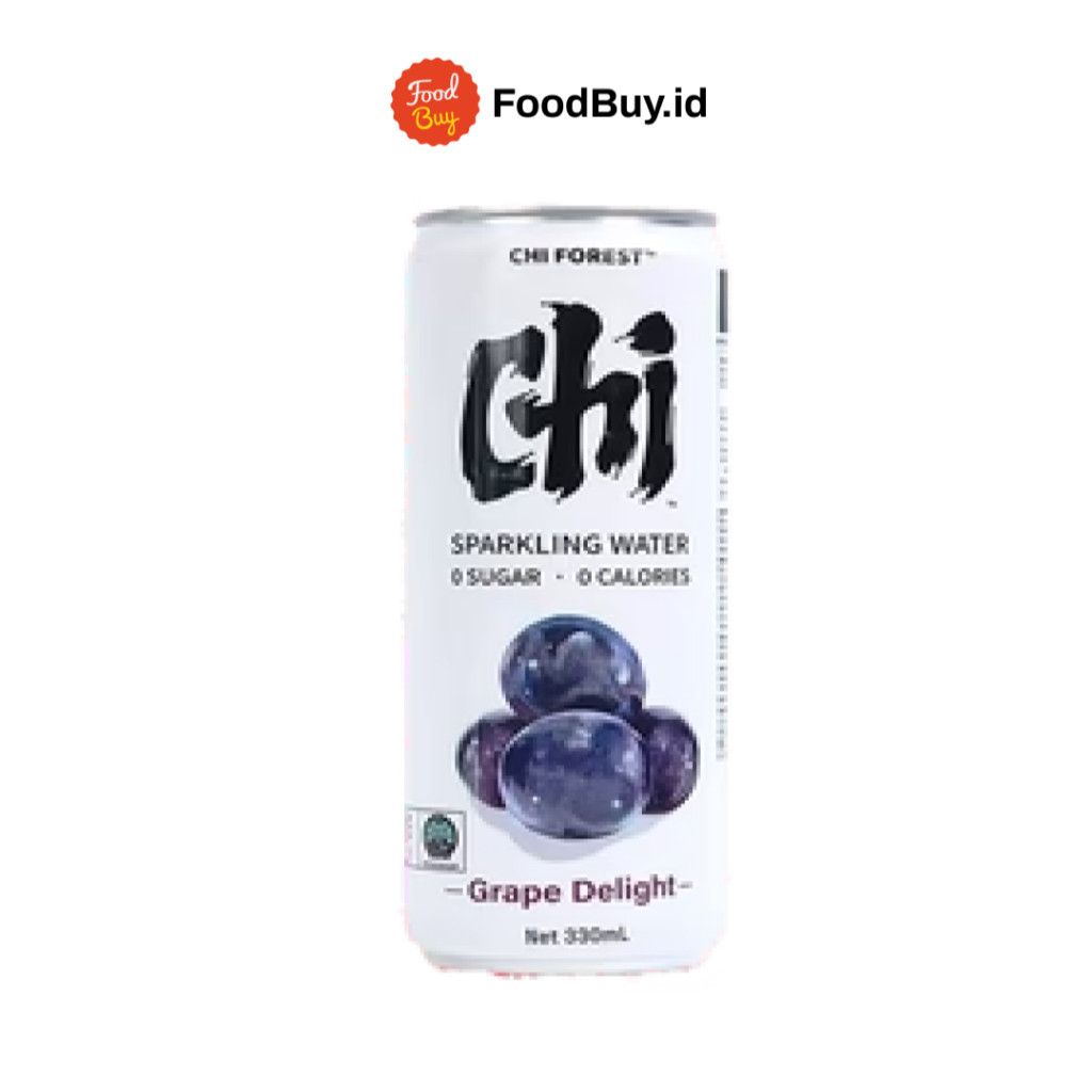 Jual Chi Forest Sparkling Water Grape Delight 330ml | Shopee Indonesia