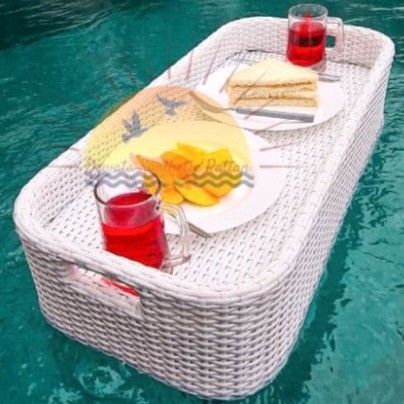 Jual Floating Food Tray for Pool (Floating Breakfast) / Nampan Apung ...