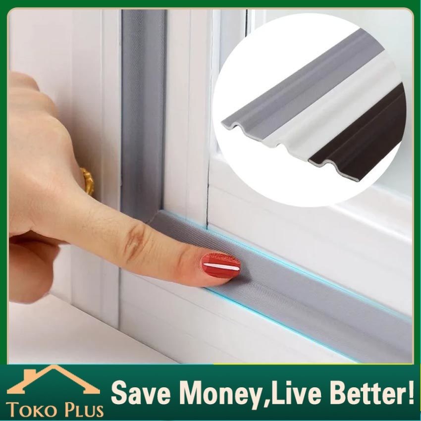 Jual 2Meter Lis Peredam Penutup Celah Celah Lubang Bawah Pintu Jendela ...