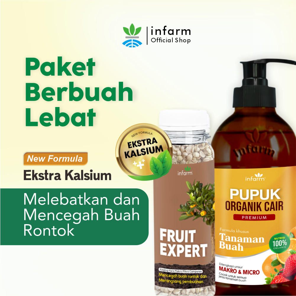 Jual INFARM - Paket Pupuk Pelebat Buah Organik POC Buah dan Fruit ...