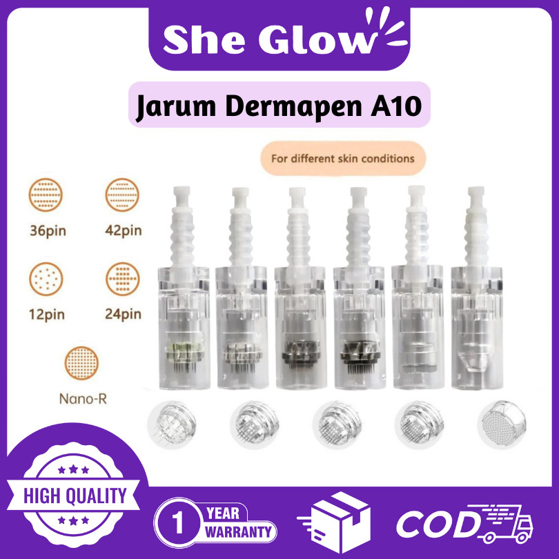 Jual She Glow (GARANSI 1 TAHUN) Dr.pen A10-W Jarum Dermapen A10 ...