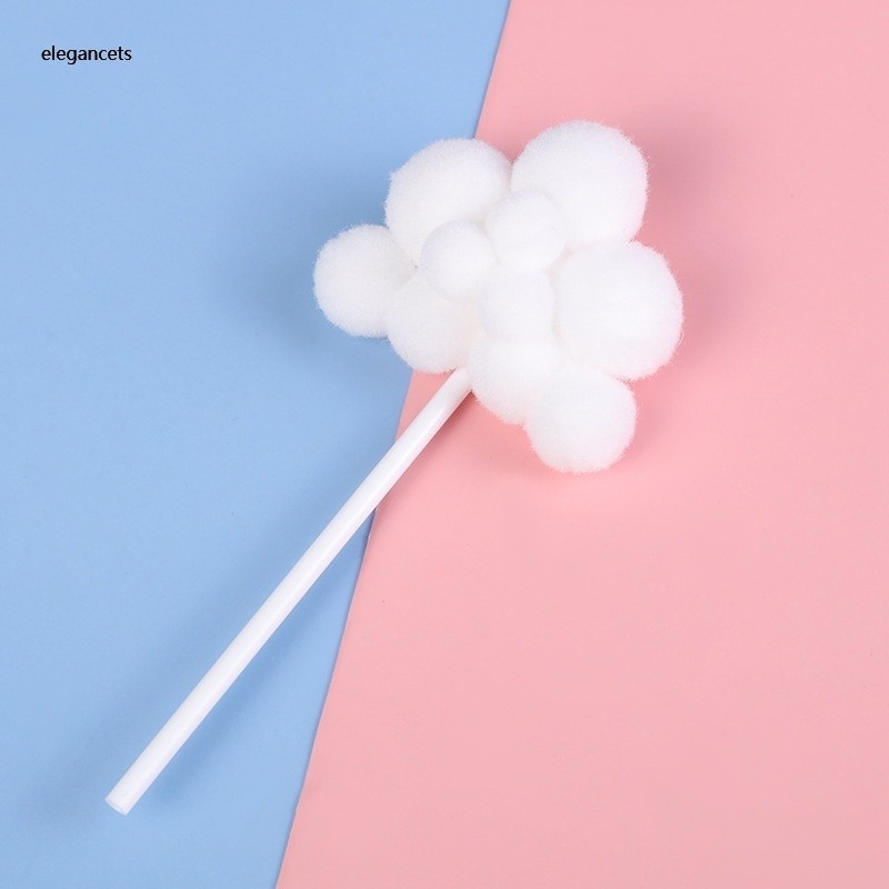 Jual E white cake topper awan 3D pompom / hiasan cake awan cloud pompom ...