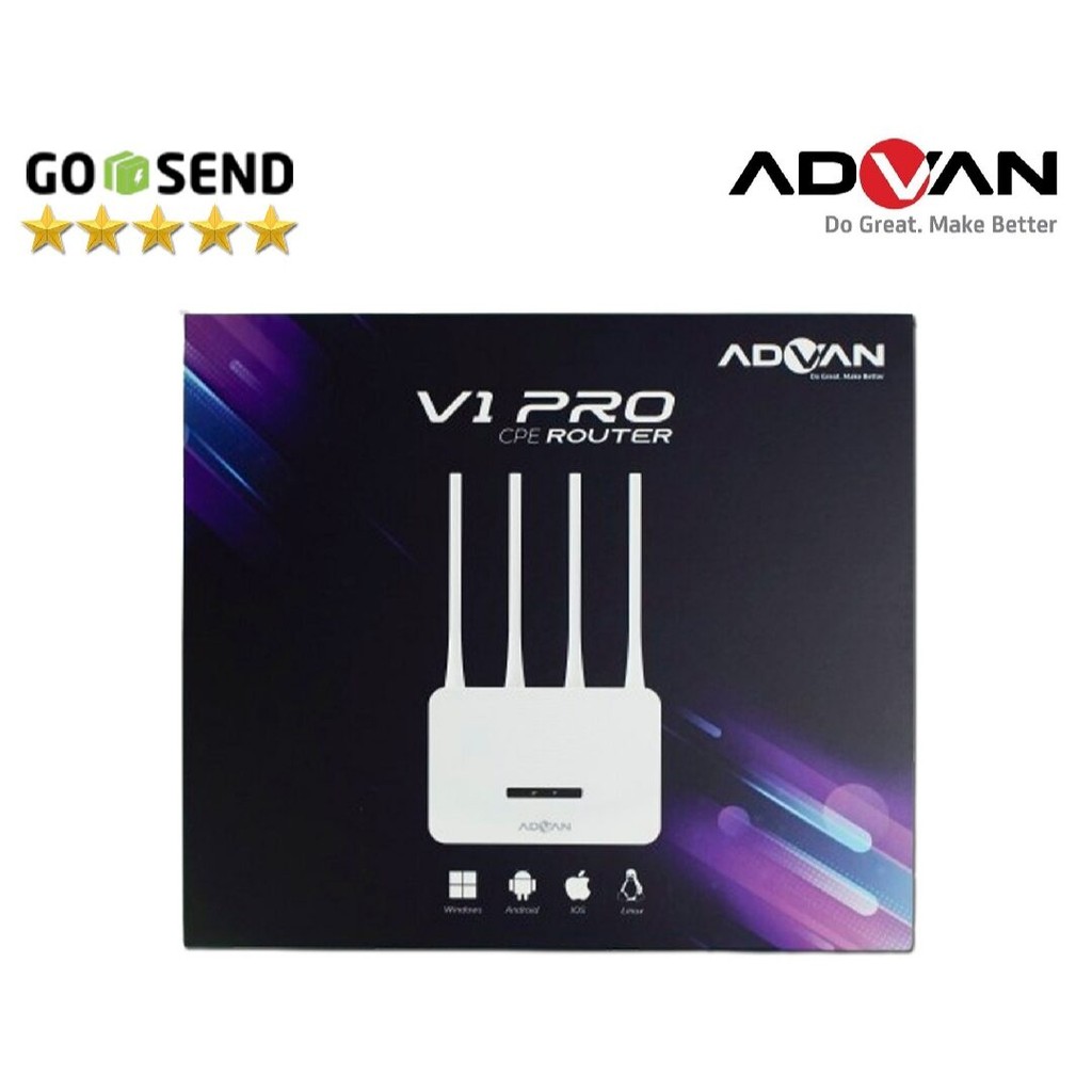 Jual ADVAN MODEM CPE V1 PRO WIFI ROUTER 4G LTE UNLOCK ALL OPERATOR ...