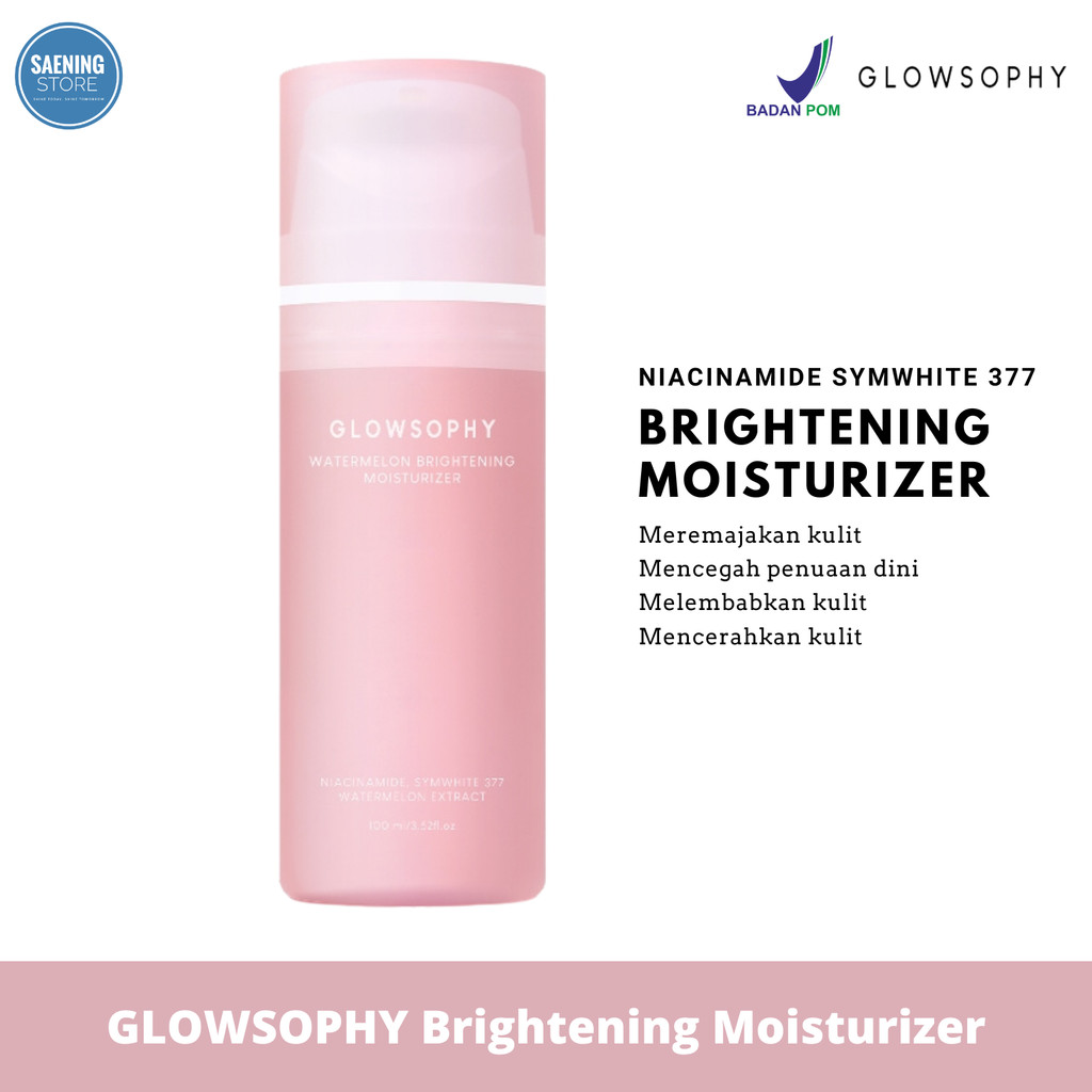 Jual Glowsophy Watermelon Brightening Moisturizer Skin Barrier ...