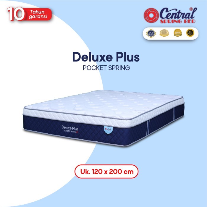 Jual Matras Spring bed Deluxe Plus Pocket Central Original Garansi Per ...