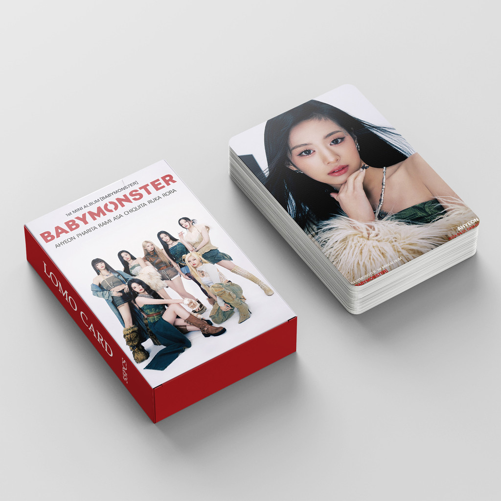 Jual (SYQ) Baby Monster Photocard Doff Premium Blackpink New Jeans Photocard Doff Premium ...