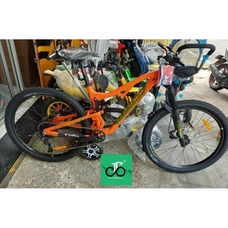Jual Sepeda MTB 27.5" Thrill Ricochet 4.0 T120 TERBARU 4 | Shopee Indonesia