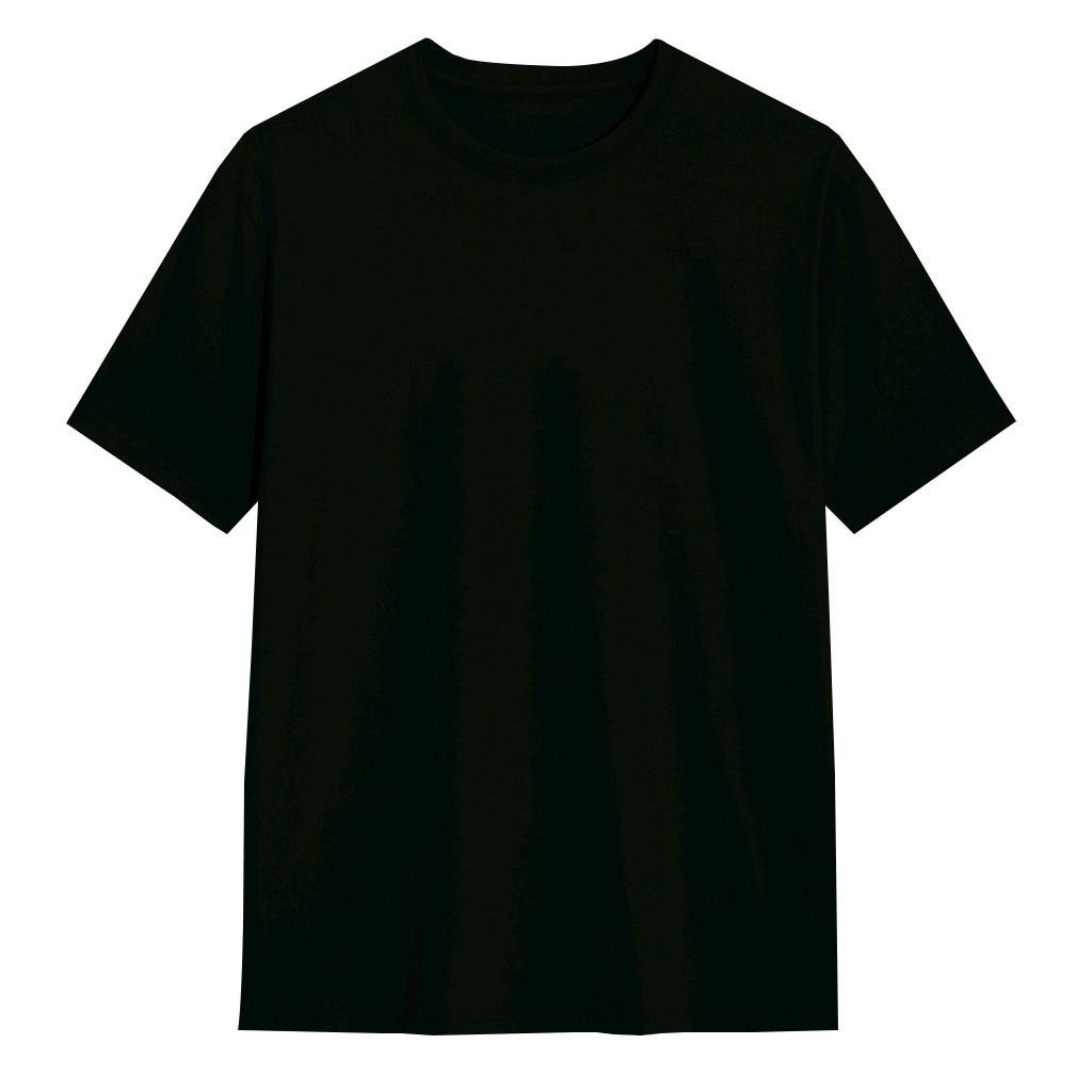 Jual kaos polos hitam real katun 30s Pria Oblong Distro Combed Dewasa ...