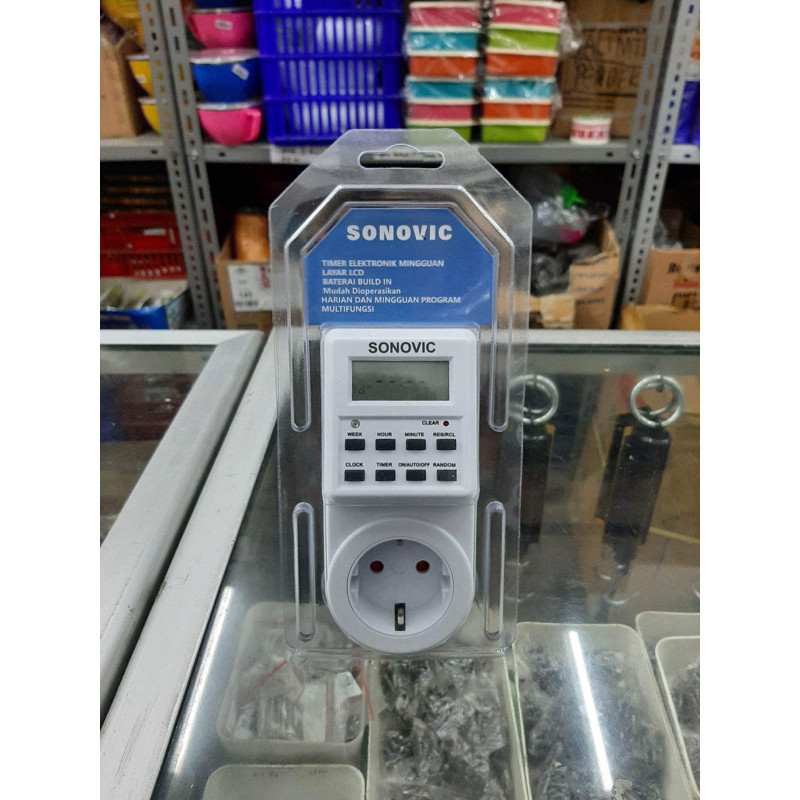 Jual Sonovic / Reida Timer Stop Kontak Digital | Shopee Indonesia