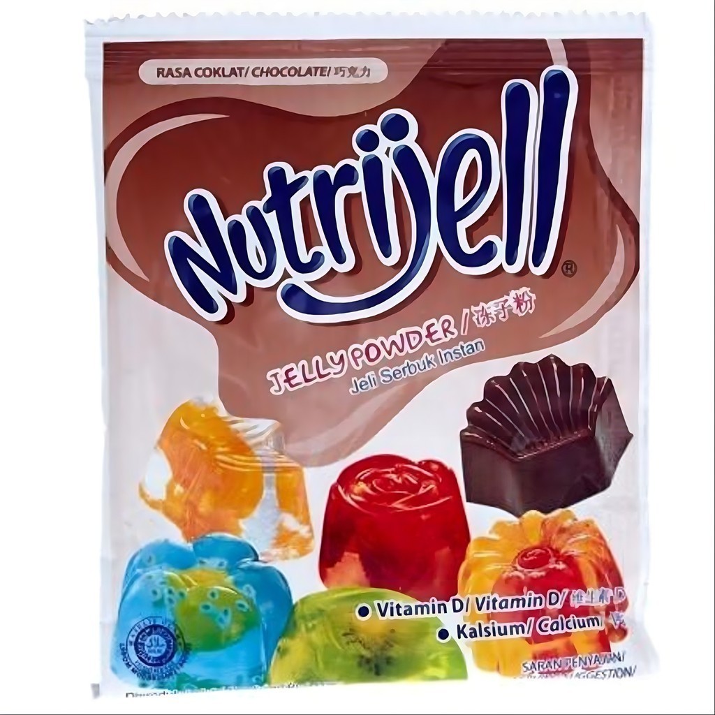 Jual Nutrijell Rasa Cokelat 20 Gram PCS | Shopee Indonesia