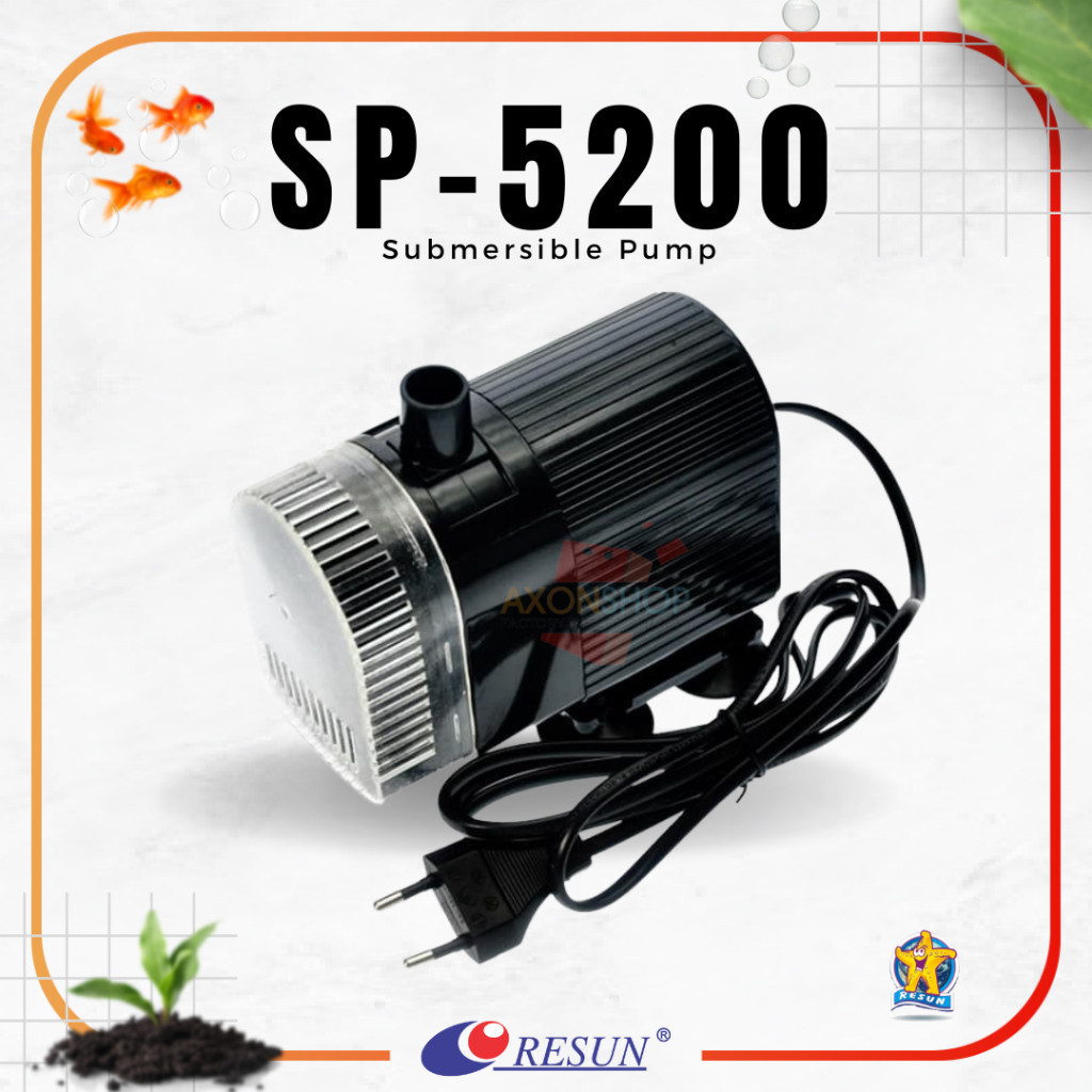 Jual Resun Pompa Air Aquarium SP-5200 Submersible Pump sp 5200 Celup ...