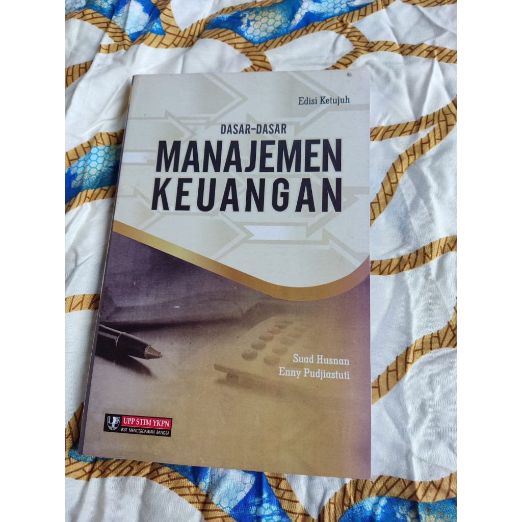 Jual Buku Dasar Dasar Manajemen Keuangan (Edisi 7) by Suad Husnan Enny / | Shopee Indonesia