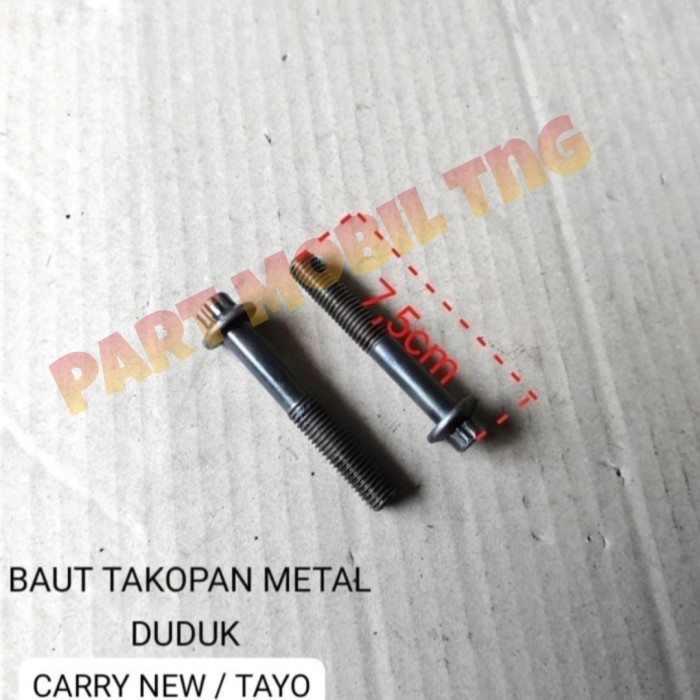 Jual Baut Bolt Bold Takopan Cup Metal Duduk Suzuki Carry New Tayo ...