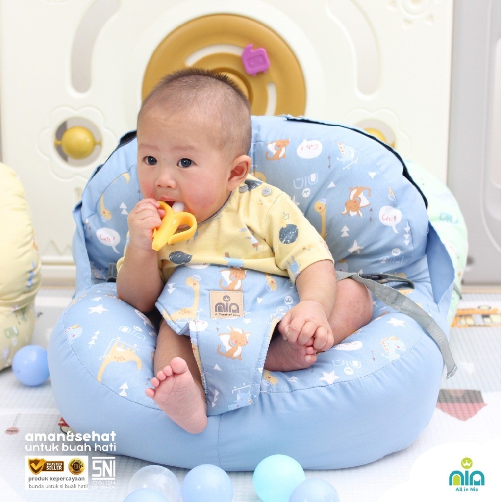 Jual Nia Sofa Bayi Multifungsi 3in1 dan Bantal Peyang / Sofa Bayi ...