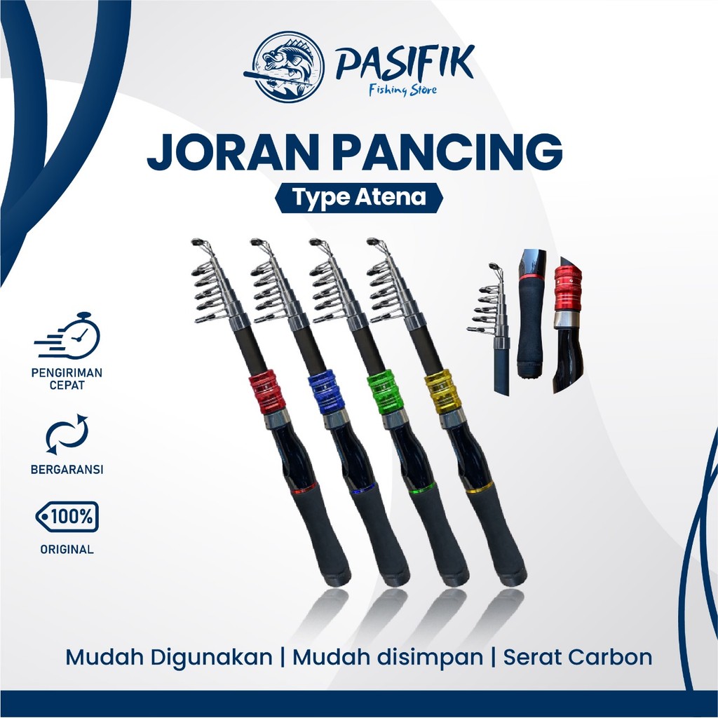 Jual Pusat Alat Pancing - Joran Pancing Antena Ultraringan 1.5m-1.8m ...