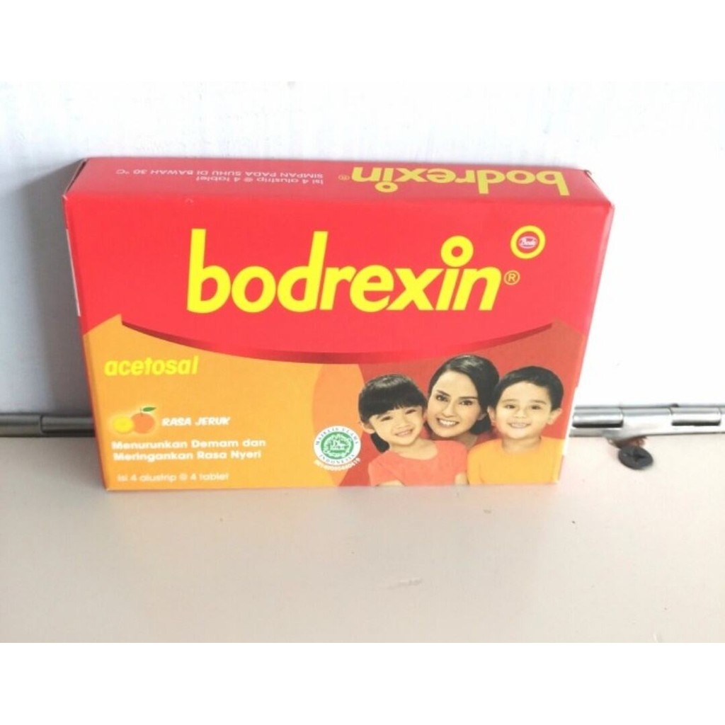 Jual Bodrexin 1 box isi 4 strip masing masing 4 tablet hisap obat demam ...