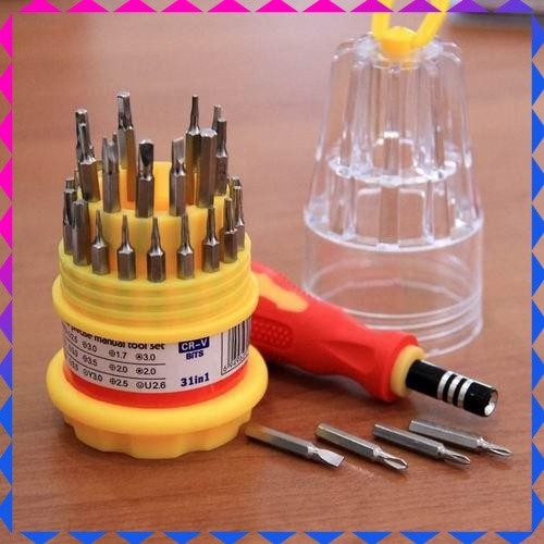 Jual Paket Obeng set toolkit 31in1 / obeng mini service 31 in 1 - SB | Shopee Indonesia