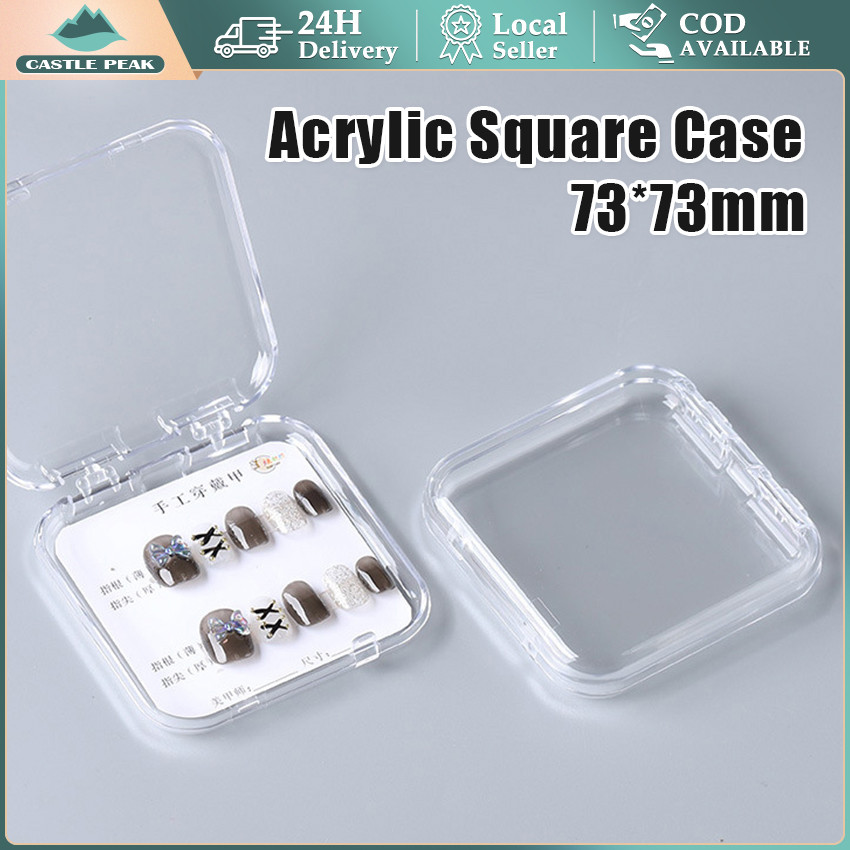 Jual Nail Art Packaging Acrylic Box / Tempat Penyimpanan Kuku Palsu ...
