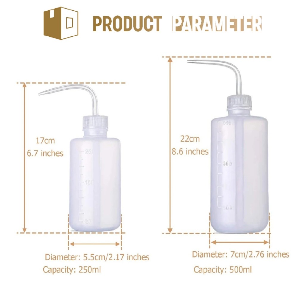 Jual Botol selang squeeze Botol Cuci Semprot Washing Bottle Plastik 250 ...