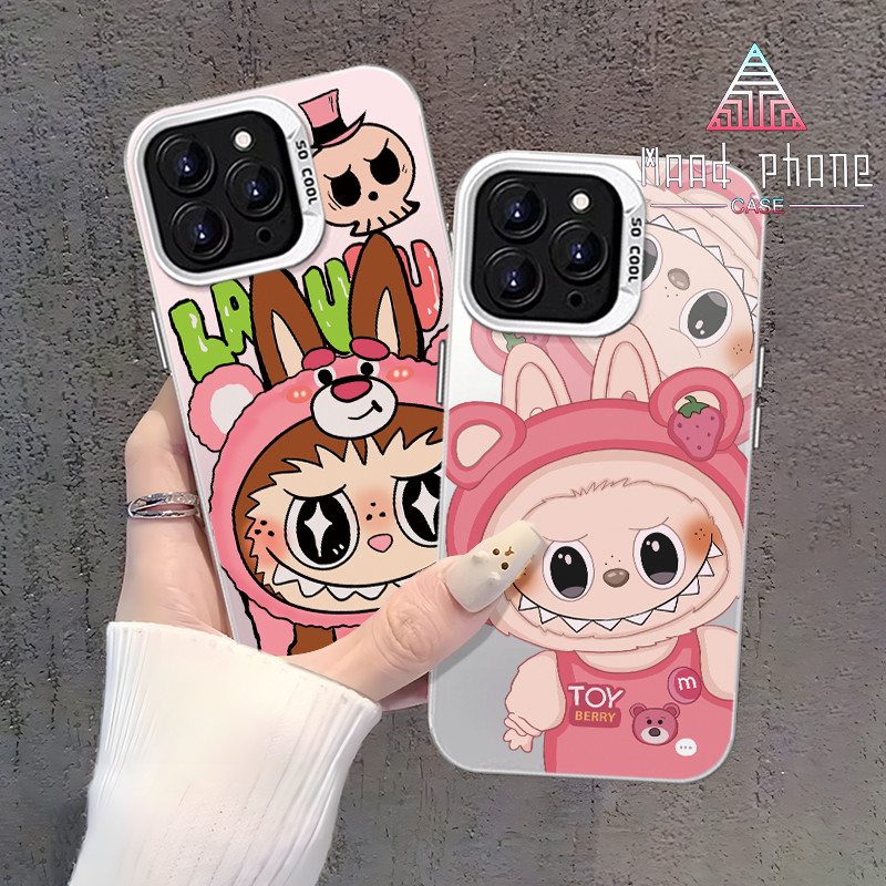 Jual Berlaku untuk iPhone15 Casing ponsel Apple14Plus Strawberry Rabubu ...