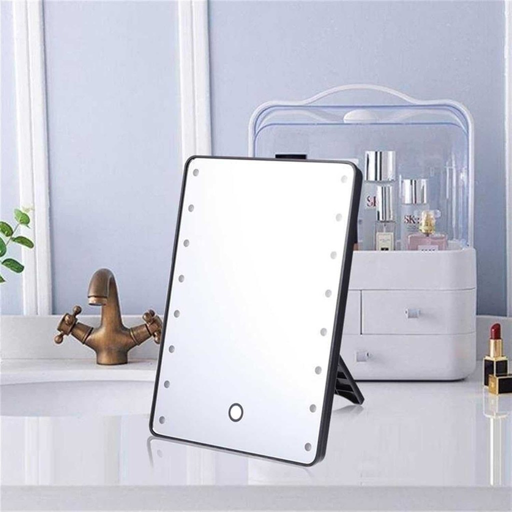 Jual Cermin Make Up Mirror 16 LED Light | Cermin Lampu LED | Kaca ...