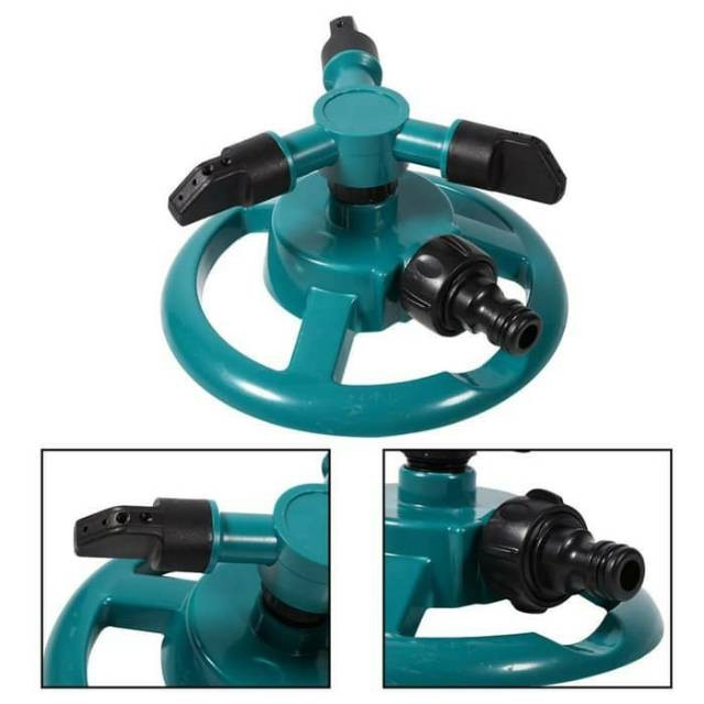 Jual EECOO Round Sprinkler Air Taman 360 Derajat Full Set - YY1079 ...