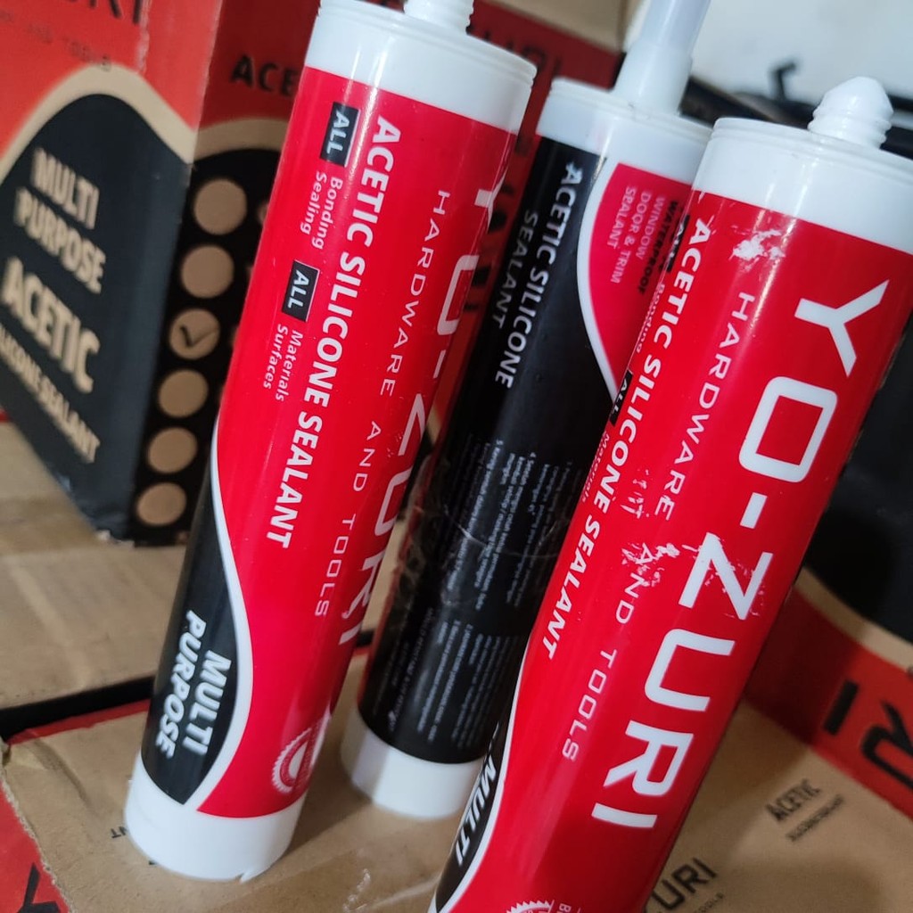 Jual Silent Lem Kaca Aquarium Bening Hitam Sealant Silikon Silicone ...