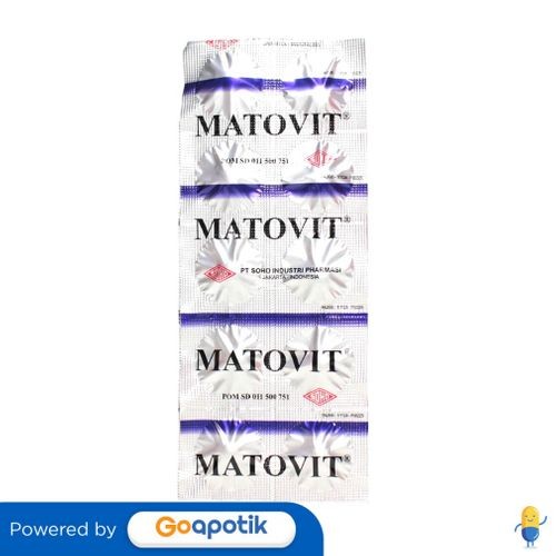 Jual Matovit Strip Isi 10 Tablet | Shopee Indonesia